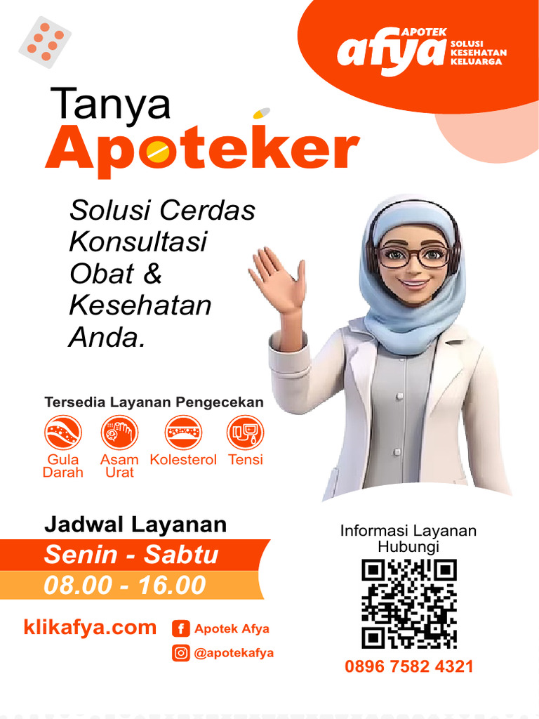 Poster Konsultasi Apoteker | PDF