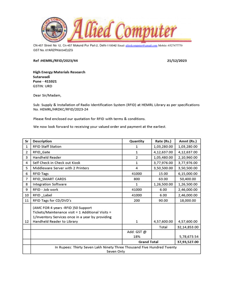 Allied - HEMRL | PDF