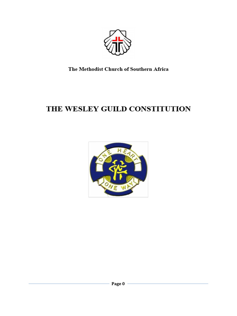 MCSA Wesley Guild Constitution 2021 | PDF