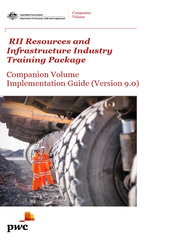 RII V9.0 - Companion Volume Implementation Guide - September 2022 | PDF | Vocational Education