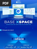 Hướng dẫn sử dụng Base XSpace | PDF