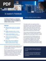 IBM I2 Analyst's Notebook | PDF | Intelligence Analysis | Information