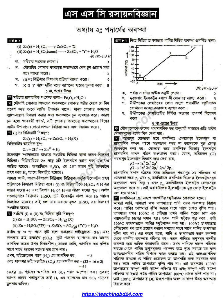Ssc-Chemistry 2nd Chapter | PDF | Teaching Methods & Materials | Art
