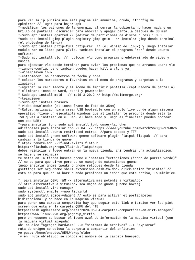 Notas Linux Android | PDF Notas Linux Android | PDF