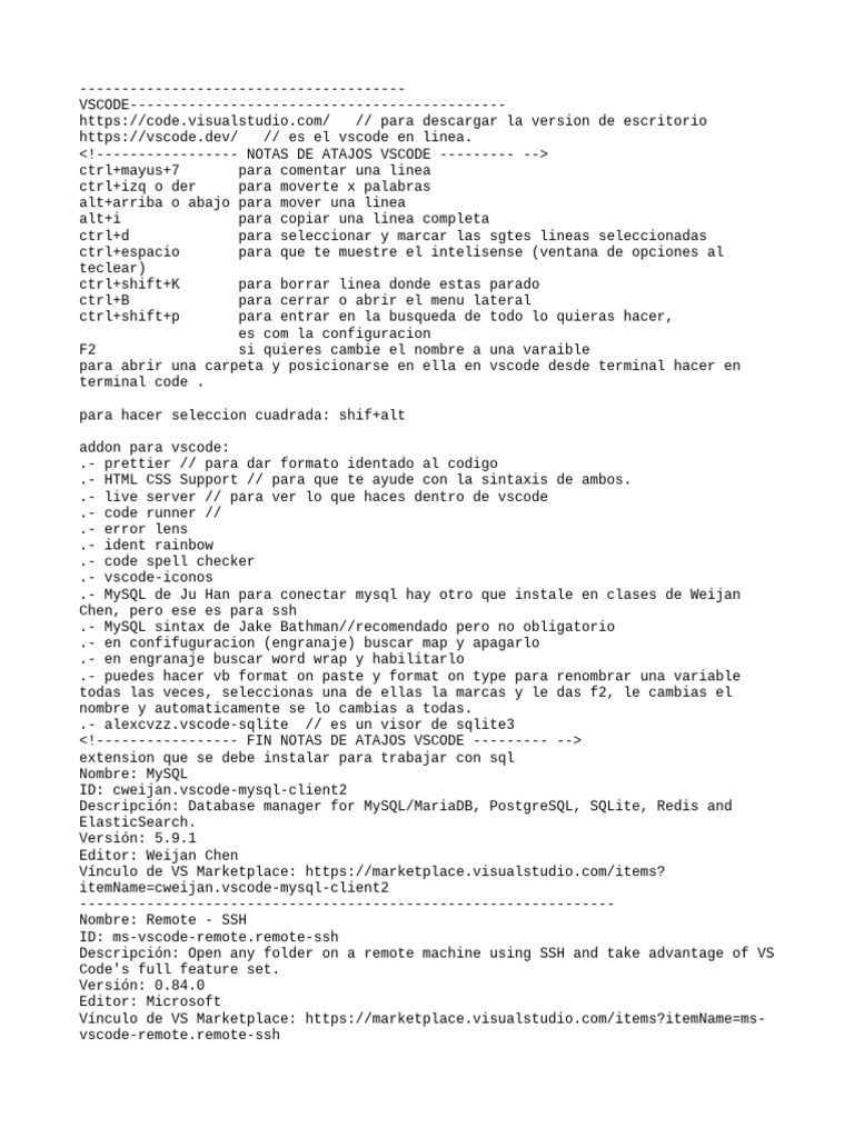 Notas HTML Css JS | Descargar gratis PDF | HTML | Hipervínculo
