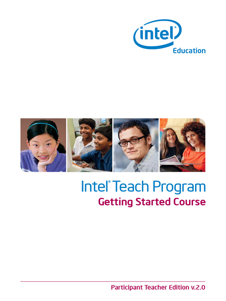 Intel Teach Program: Getting Started Course | PDF | Teachers | Collaboration