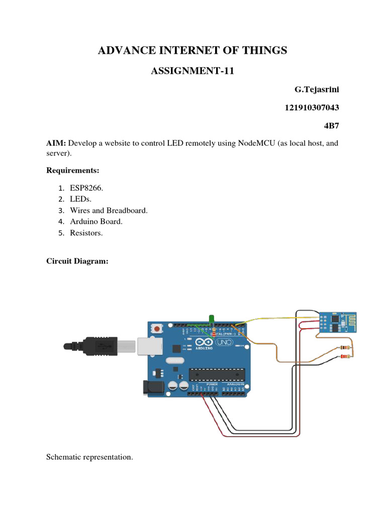Assignment 11 Iot Lab Pdf Computers