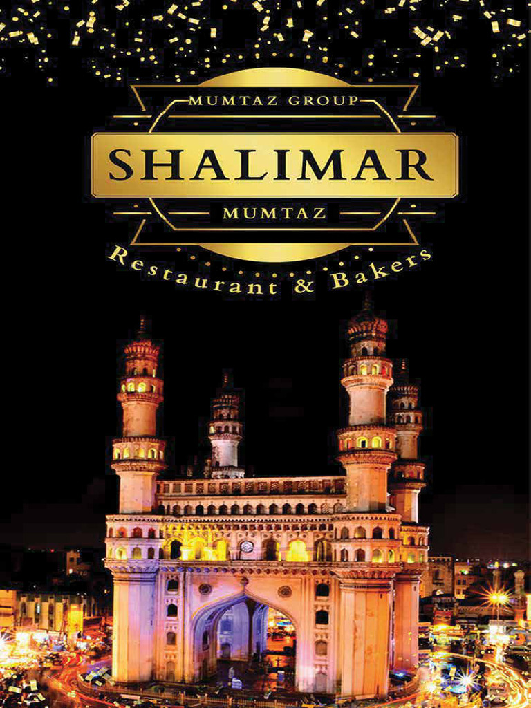 New Shalimar Menu | PDF