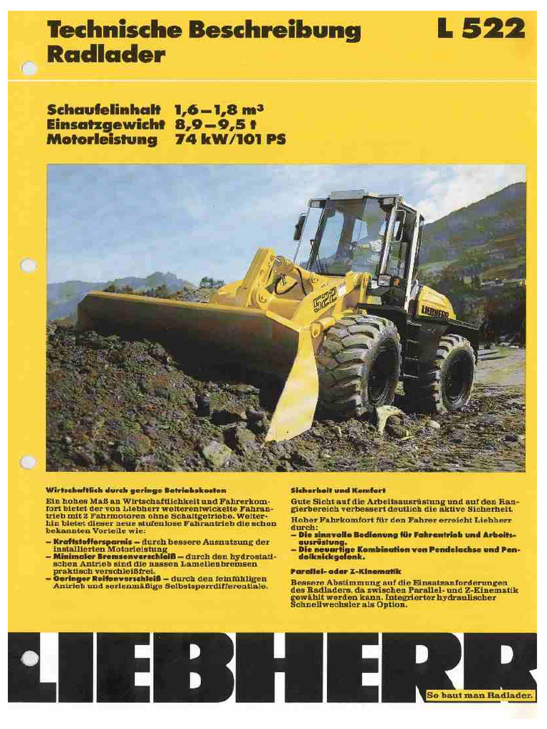 Liebherr TB l522 de 94 02 | PDF