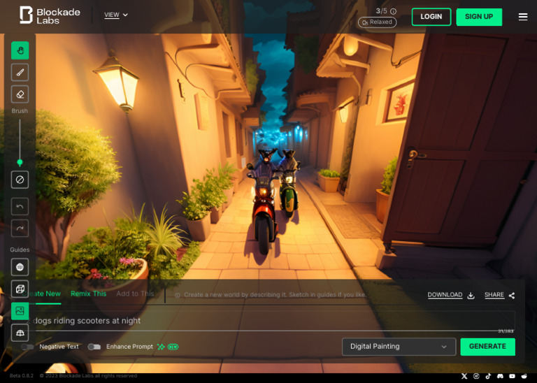 Blockade Labs Skybox - AI-Generated 3D Worlds 2 | PDF