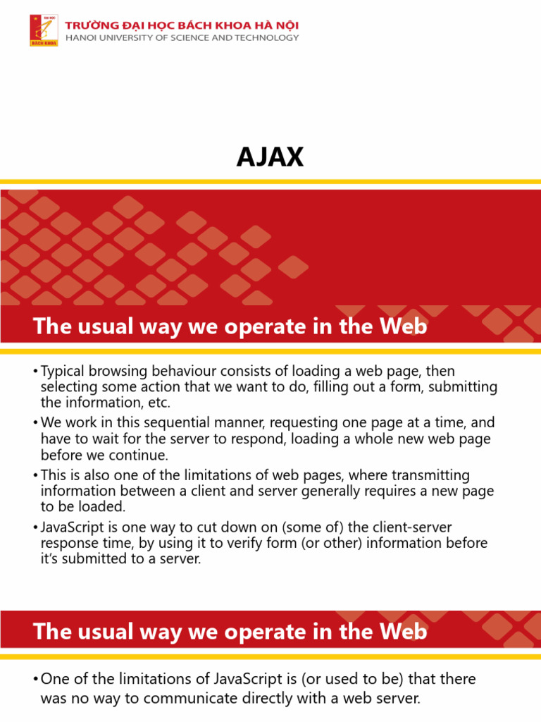 Lec 8.1-Ajax | PDF