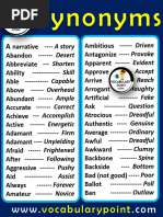 Comprehensive Root Words Guide | PDF | Nature