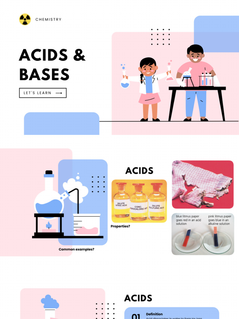 Acids & Bases Notes | PDF