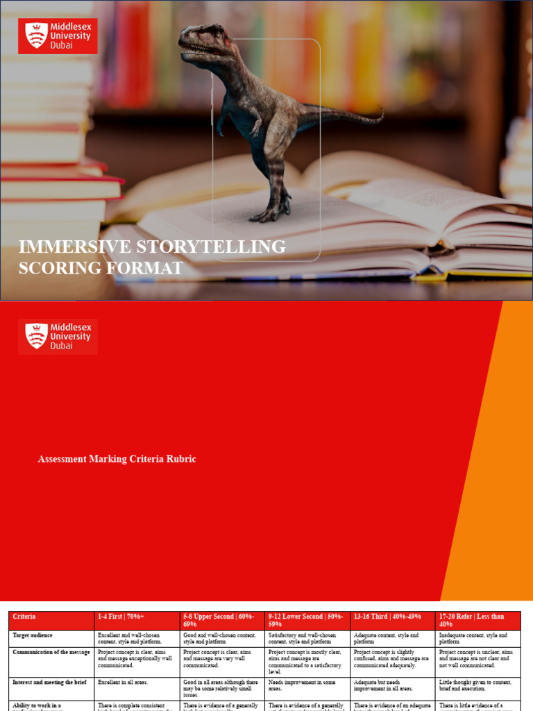 Assessment Marking Criteria Rubric | PDF