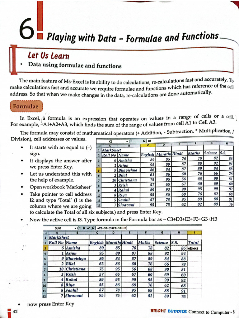 8 STD Cs Textbook | PDF