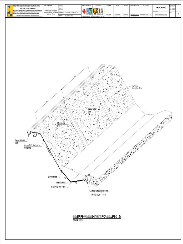 Tipikal Shotcrete Mockup | PDF