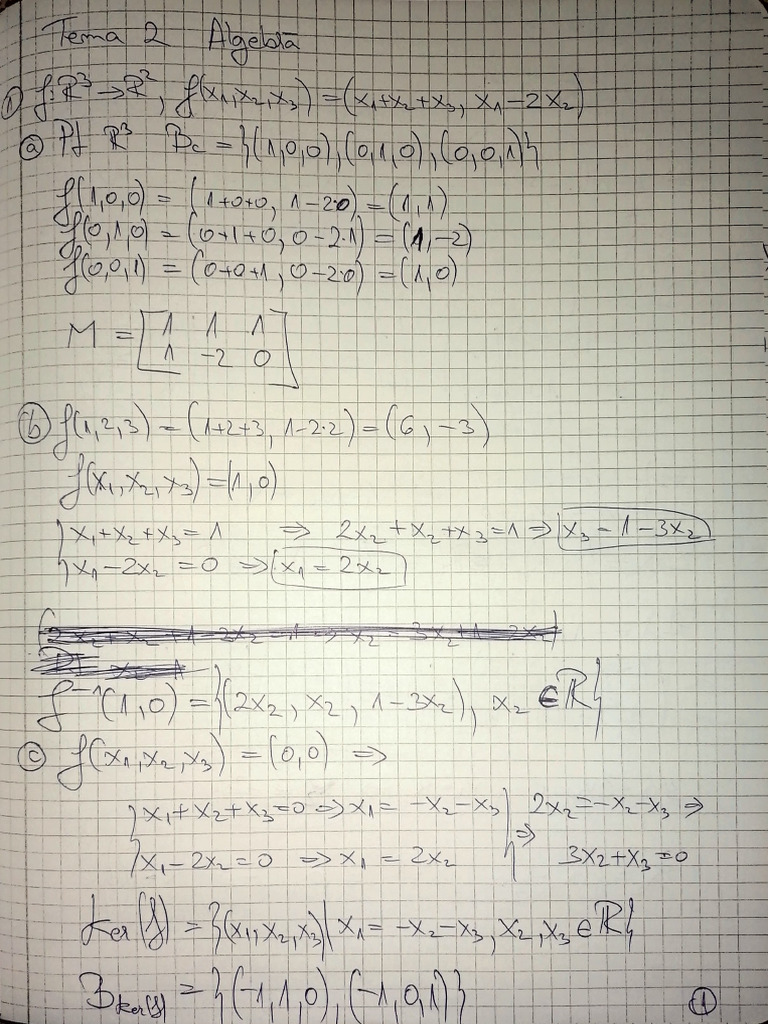 Tema 2 Algebra | PDF