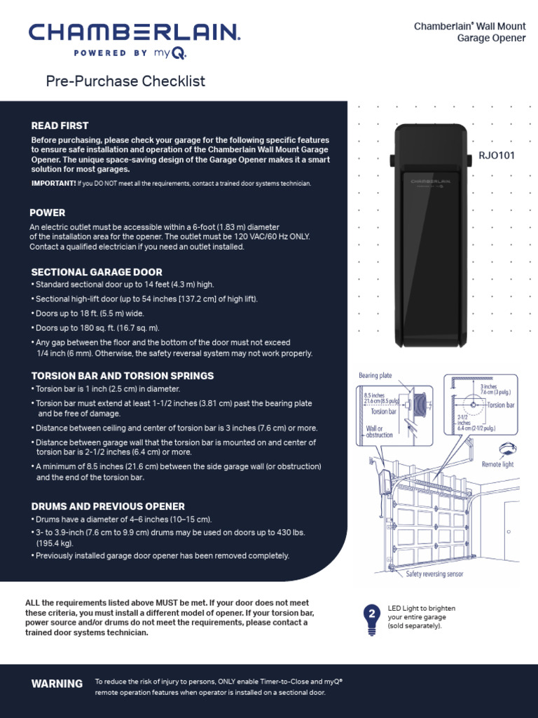 RJO101MC - Pre Purchase Checklist - EN | PDF