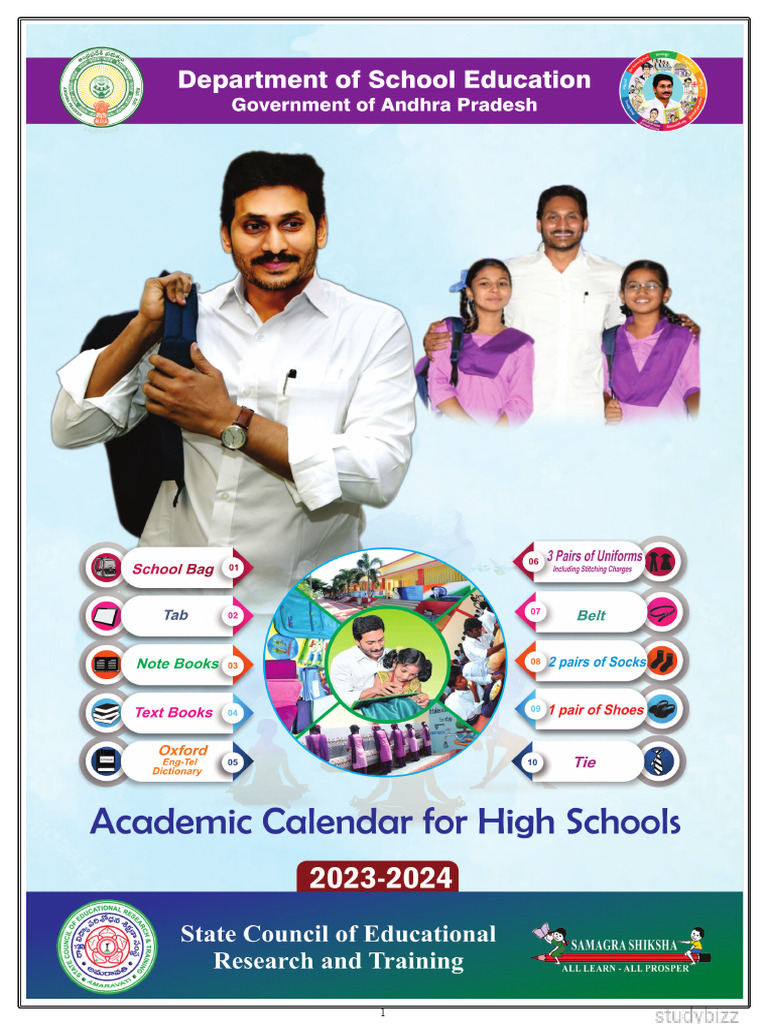 AP High School Academic Calender 2023 24 | PDF