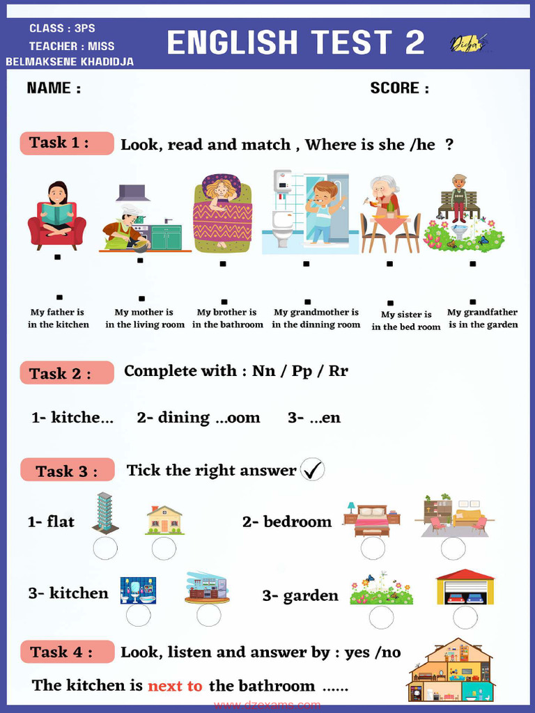 Dzexams 3ap Anglais 857681 | PDF