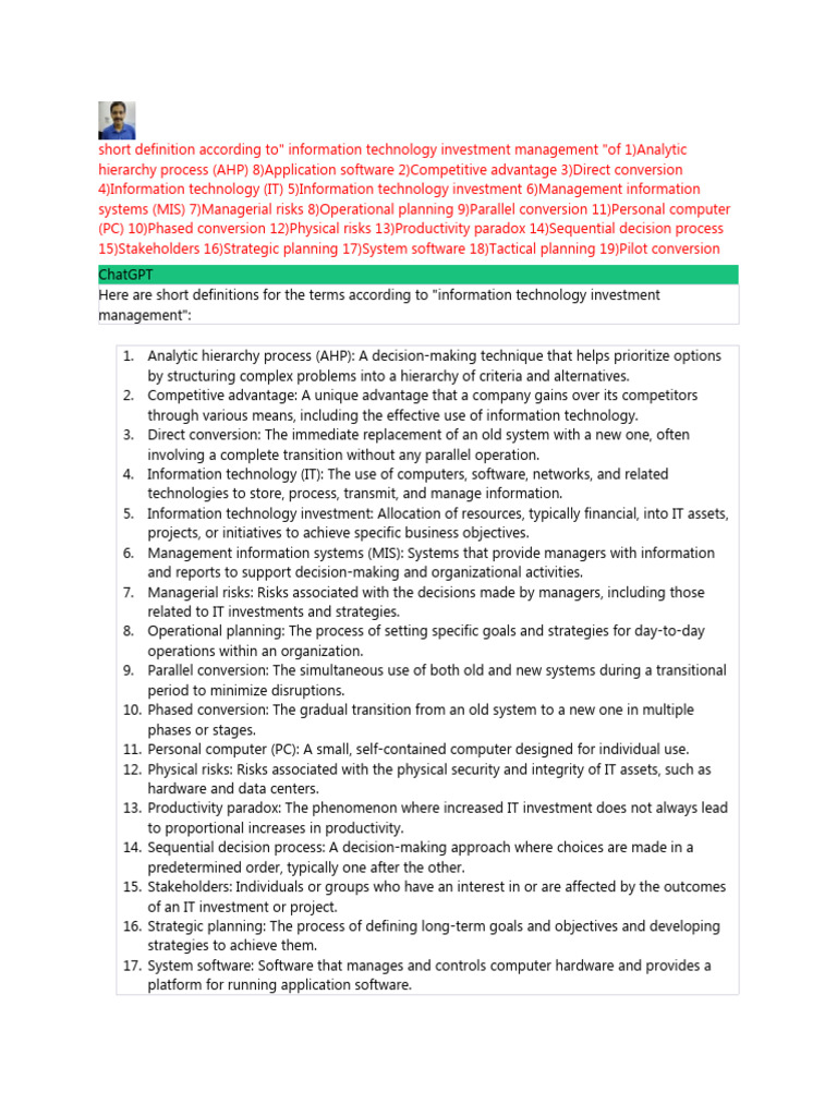 402 - CH 1 - Solve | PDF | Decision Making | Return On Investment