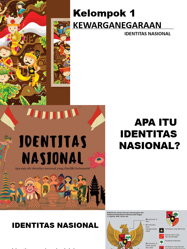 KWN Kel 1 Identitas Nasional | PDF | Ilmu Sosial | Agama & Spiritualitas