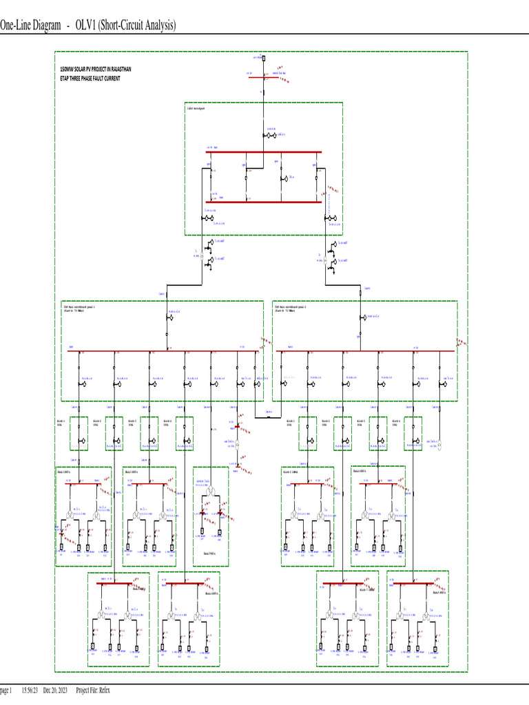 OLV1 Short-Circuit Analysis Diagram | PDF | Physical Quantities ...