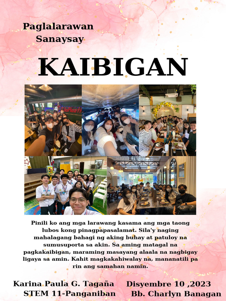 Paglalarawan Sanaysay | PDF