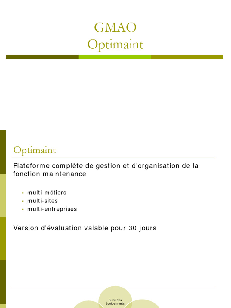 GMAO | PDF