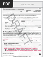 Form 11 Notice To Remedy Breach | PDF | Leasehold Estate | Real ...