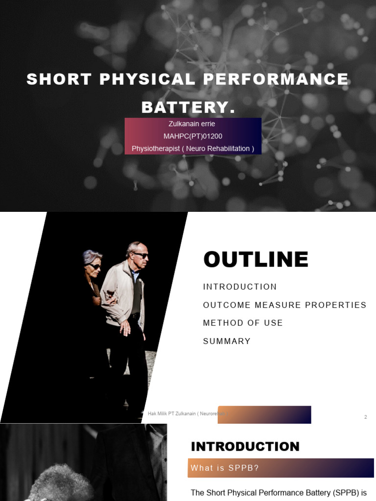 Short Physical Performance Battery | PDF