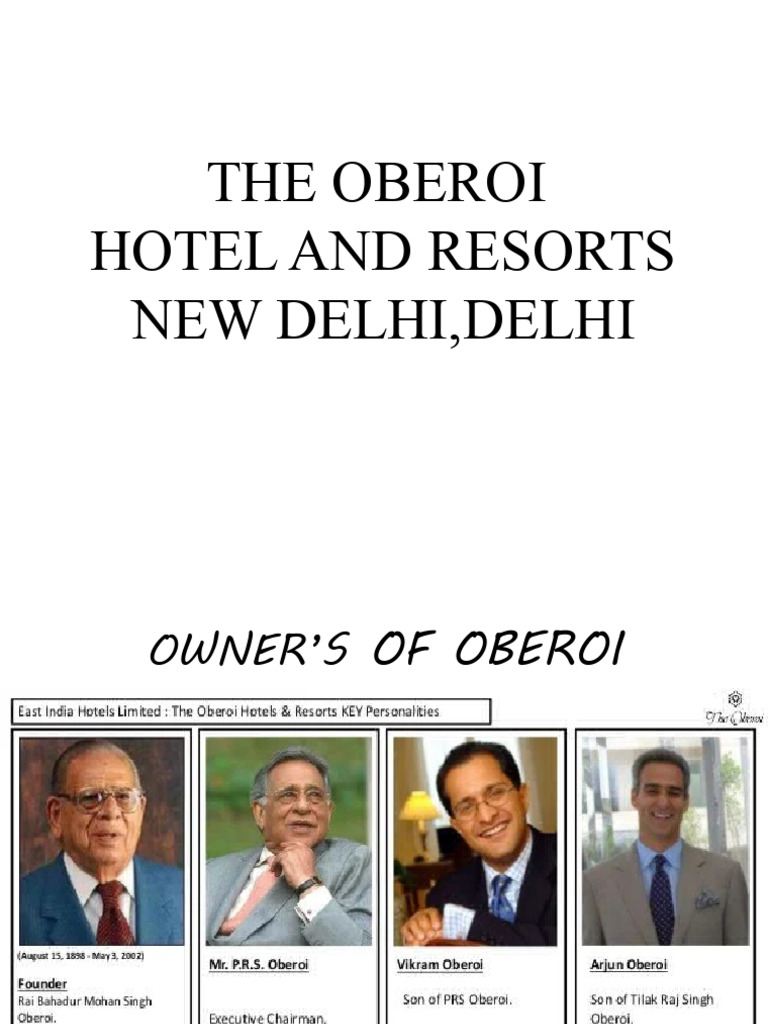 The Oberoi Kuber | PDF | Hospitality Industry