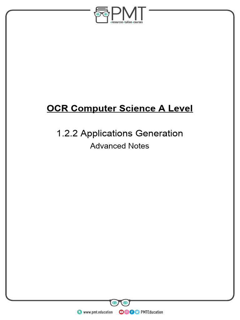 1.2.2-pmt Applications Generation1 | PDF | Library (Computing) | Compiler
