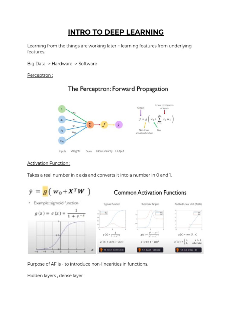Introtodeeplearning MIT 6.S191 | PDF