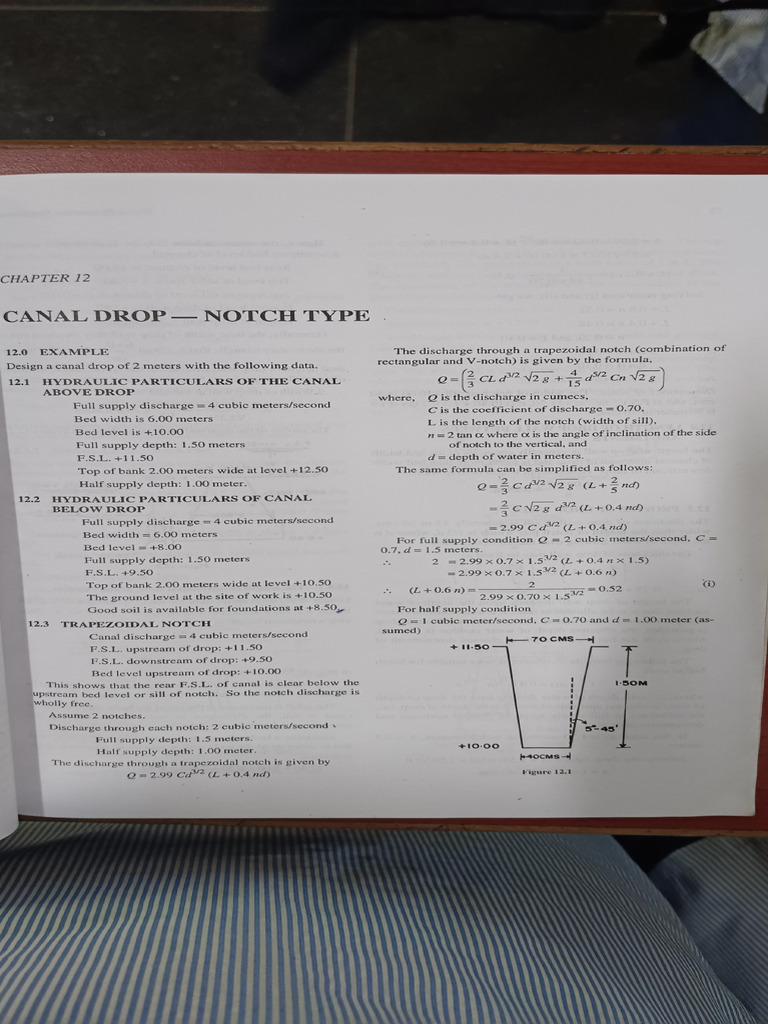 Canal Drop Notch Type | PDF