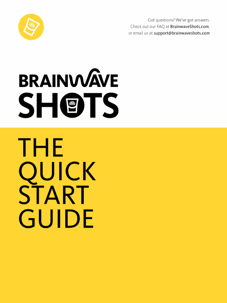Brainwave Shots - Quick Start Guide | PDF