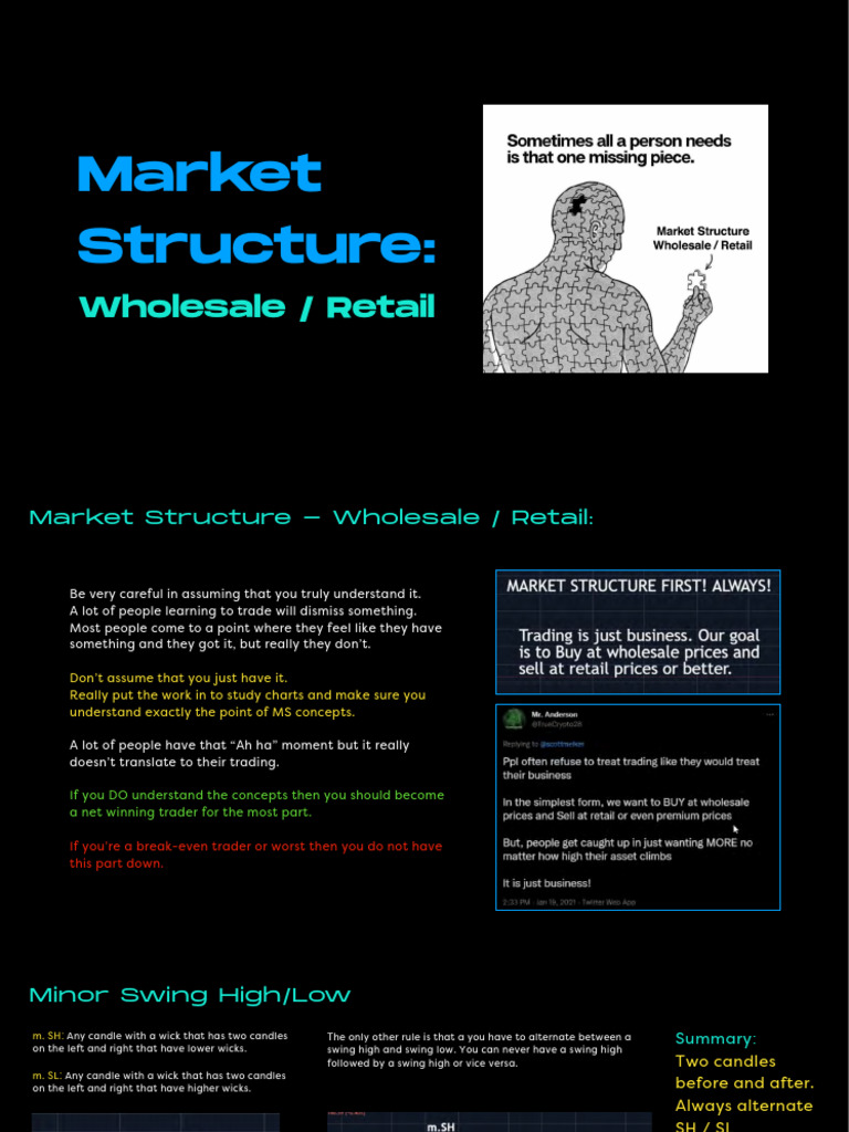 Market Structure Trading Insights | PDF