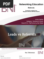 BNI Code of Ethics and Policies BNI | PDF | Fee | Profession