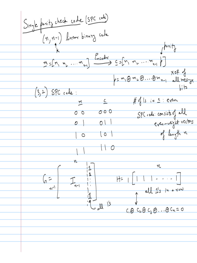 Soft Input and Soft Output (SISO) Decoder For The Single Parity Check (SPC) Code | PDF