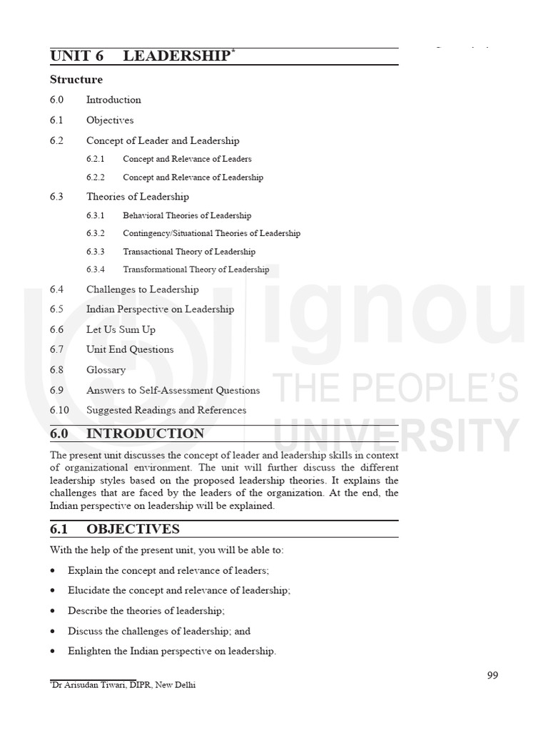 Leadership | Download Free PDF | Leadership | Cognitive Science