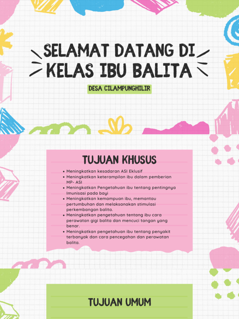 Kelas Ibu Balita | PDF