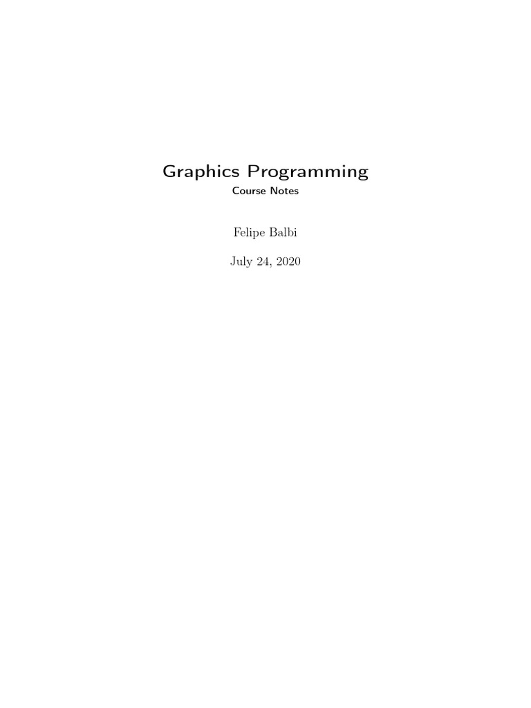 Graph Program | PDF