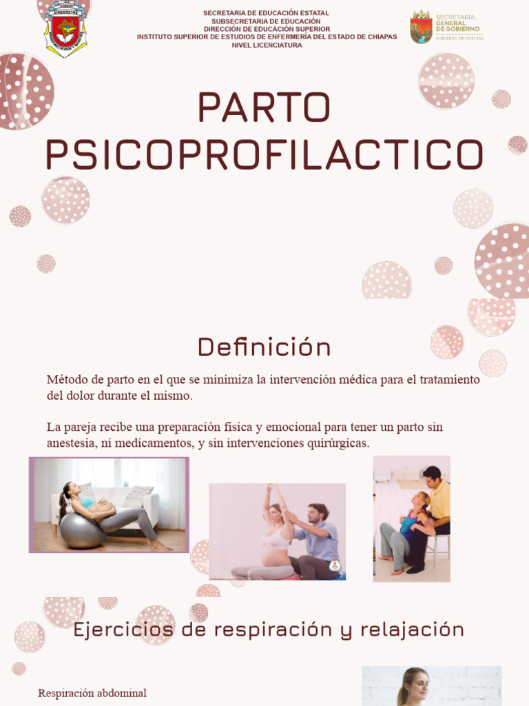 Rotafolio Psicoprofilaxis-1 | PDF | Parto | Respiración