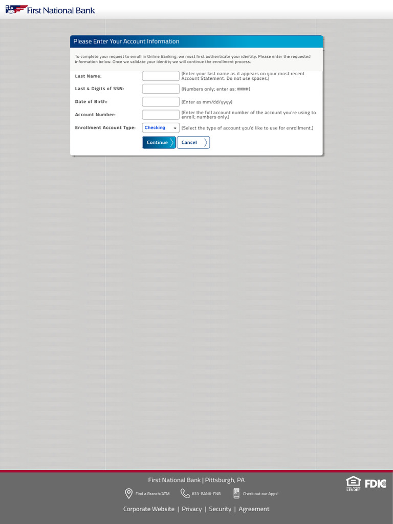 Please Enter Your Account Information | PDF Please Enter Your Account Information | PDF