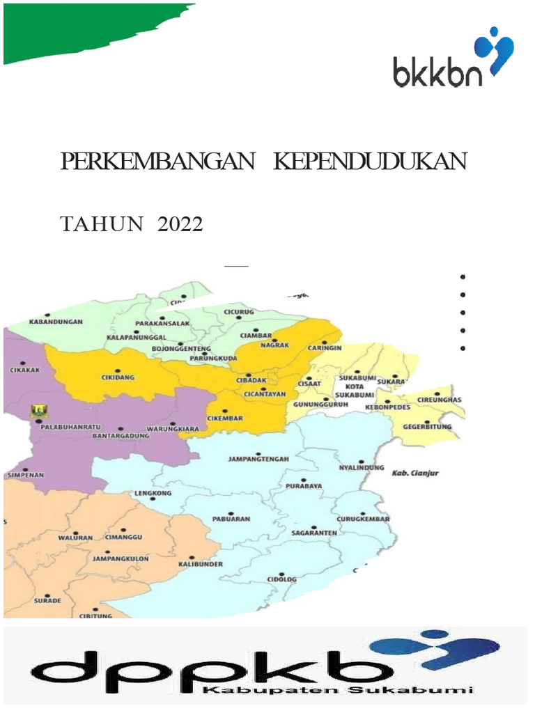 Profil Penduduk Sukabumi 2022 | PDF