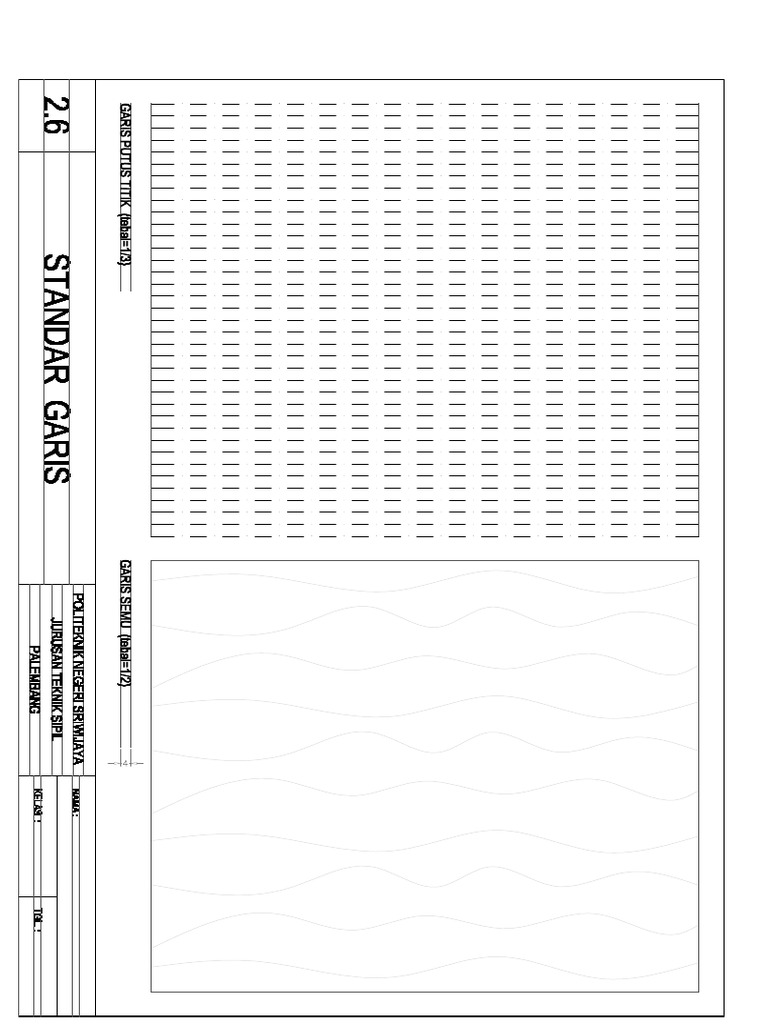 2.6.standar Garis Model | PDF