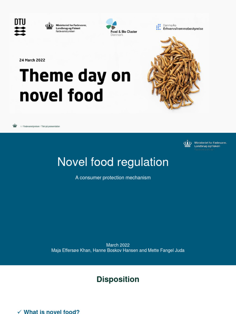 Novel Food Regulation A Consumer Protection Mechanism | PDF | Foods ...