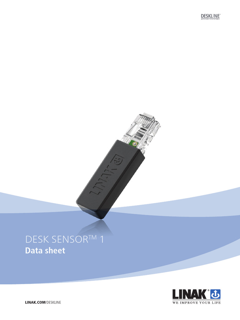 Accessory Desk Sensor 1 Data Sheet Eng | PDF