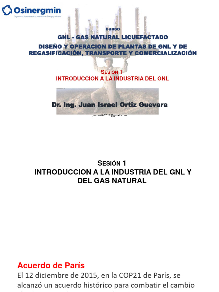 1sesion 1 Curso GNL | PDF | Tecnología