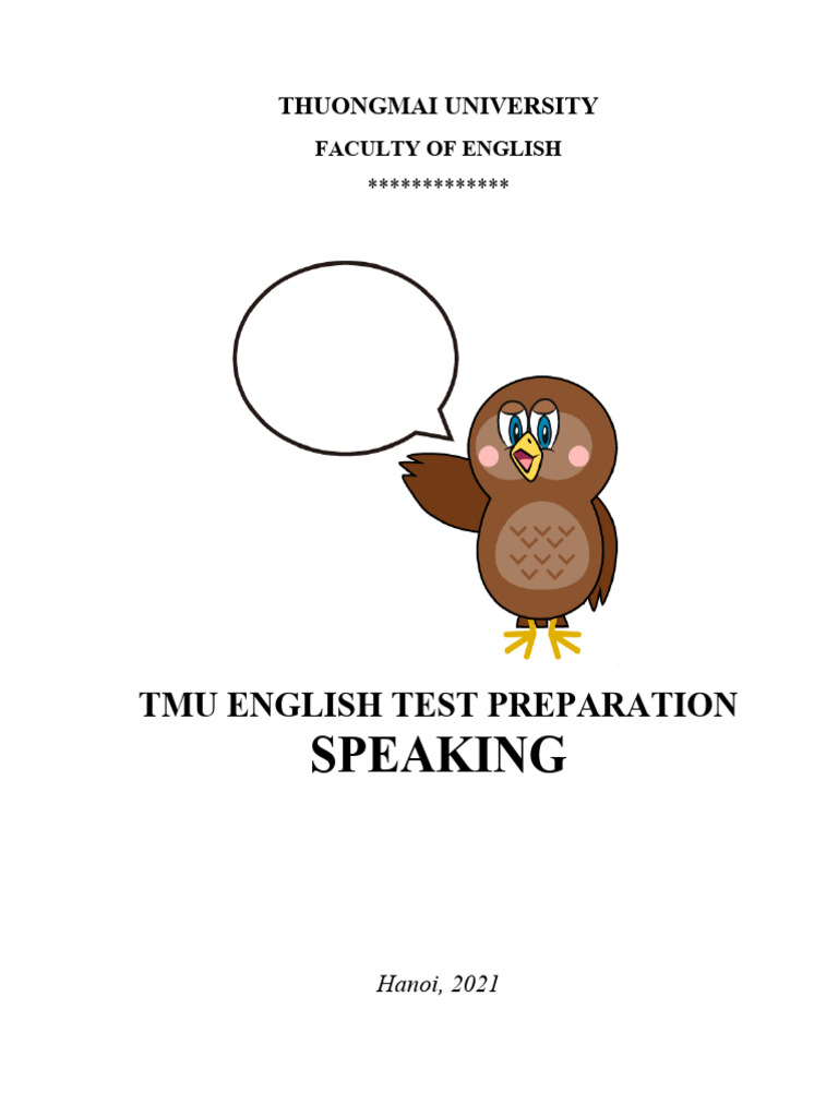 TMU English Test Speaking Guide | PDF | Fashion | Rain